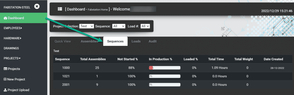 Sequence | FabStation