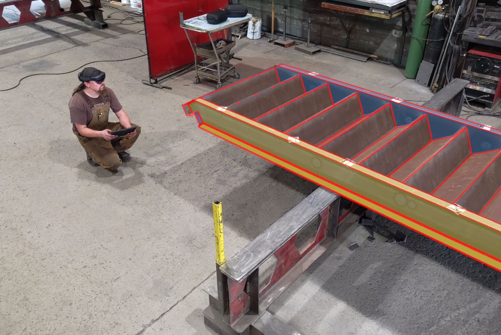 FabStation | Augmented reality software for steel fabricators