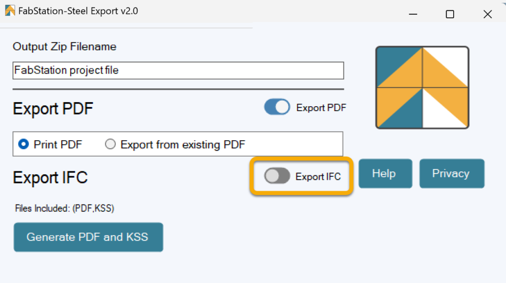 Export Project: Tekla Structures with TSEP Plugin (NEW!) | FabStation