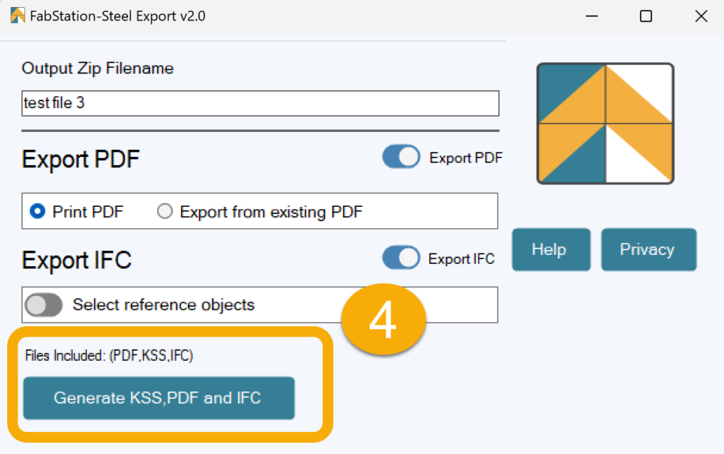 Export Project: Tekla Structures with TSEP Plugin (NEW!) | FabStation