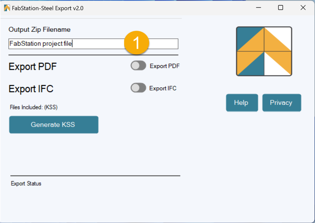 Export Project: Tekla Structures with TSEP Plugin (NEW!) | FabStation
