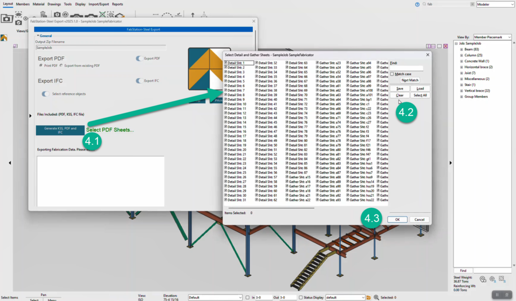 Export Project: SDS2 with FabStation Plugin | FabStation